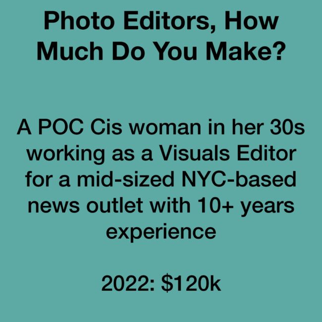 A Visuals Editor In NYC 120k A Photo Editor A Visuals Editor In NYC 120k A Photo Editor